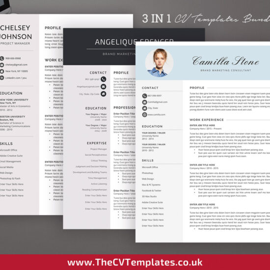 TheCVTemplates.co.uk – Professional and Simple CV Templates for More ...