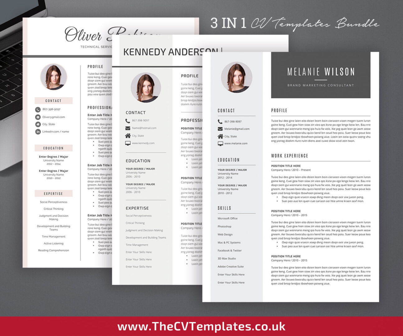 CV Bundle – TheCVTemplates.co.uk