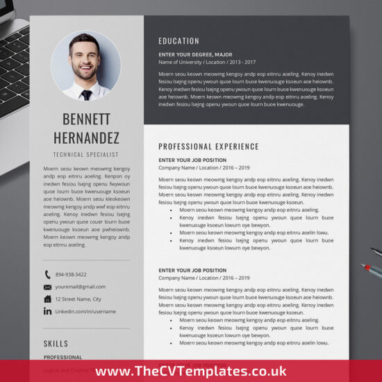 TheCVTemplates.co.uk – Professional and Simple CV Templates for More ...
