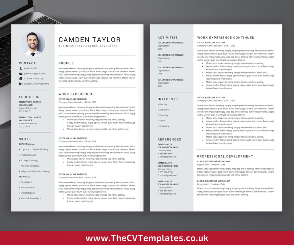 12 New CV Templates for 2025 that You won’t Want to Miss – Professional ...