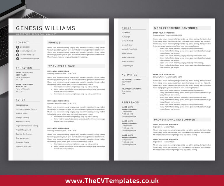 12 New CV Templates for 2025 that You won’t Want to Miss – Professional ...