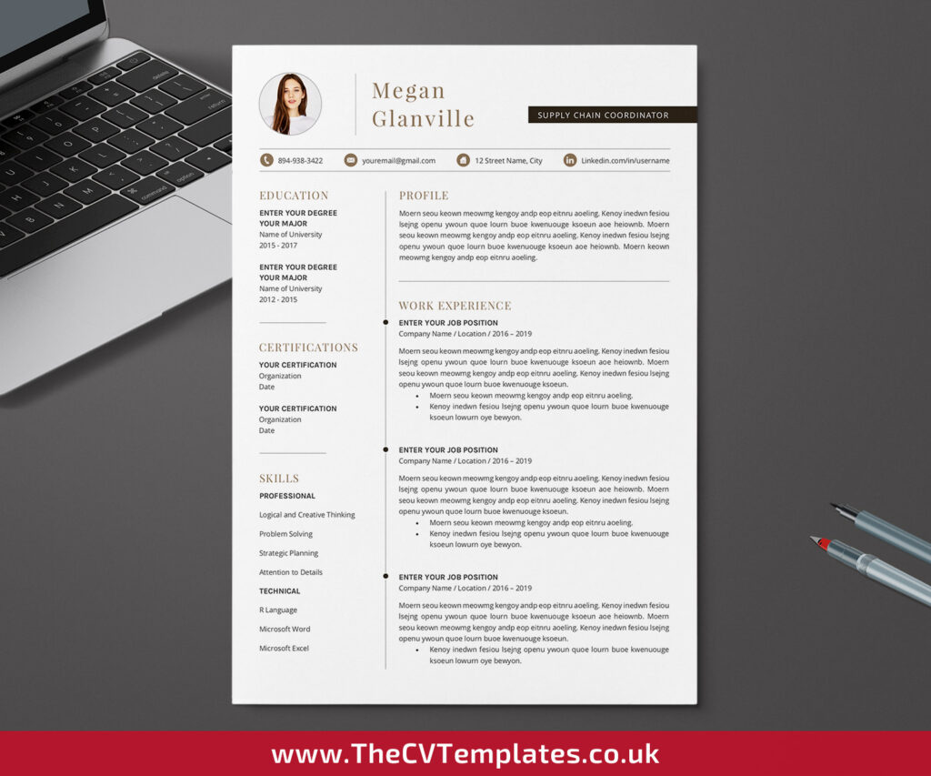 TheCVTemplates.co.uk – Page 2 – Professional and Simple CV Templates ...