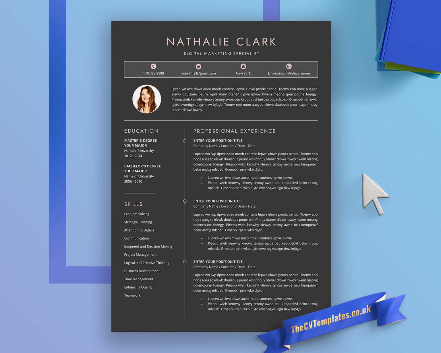 TheCVTemplates.co.uk – Page 2 – Professional and Simple CV Templates ...