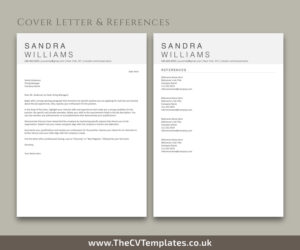 ATS Friendly Resume Template for MS Word, ATS CV Template, Clean and ...