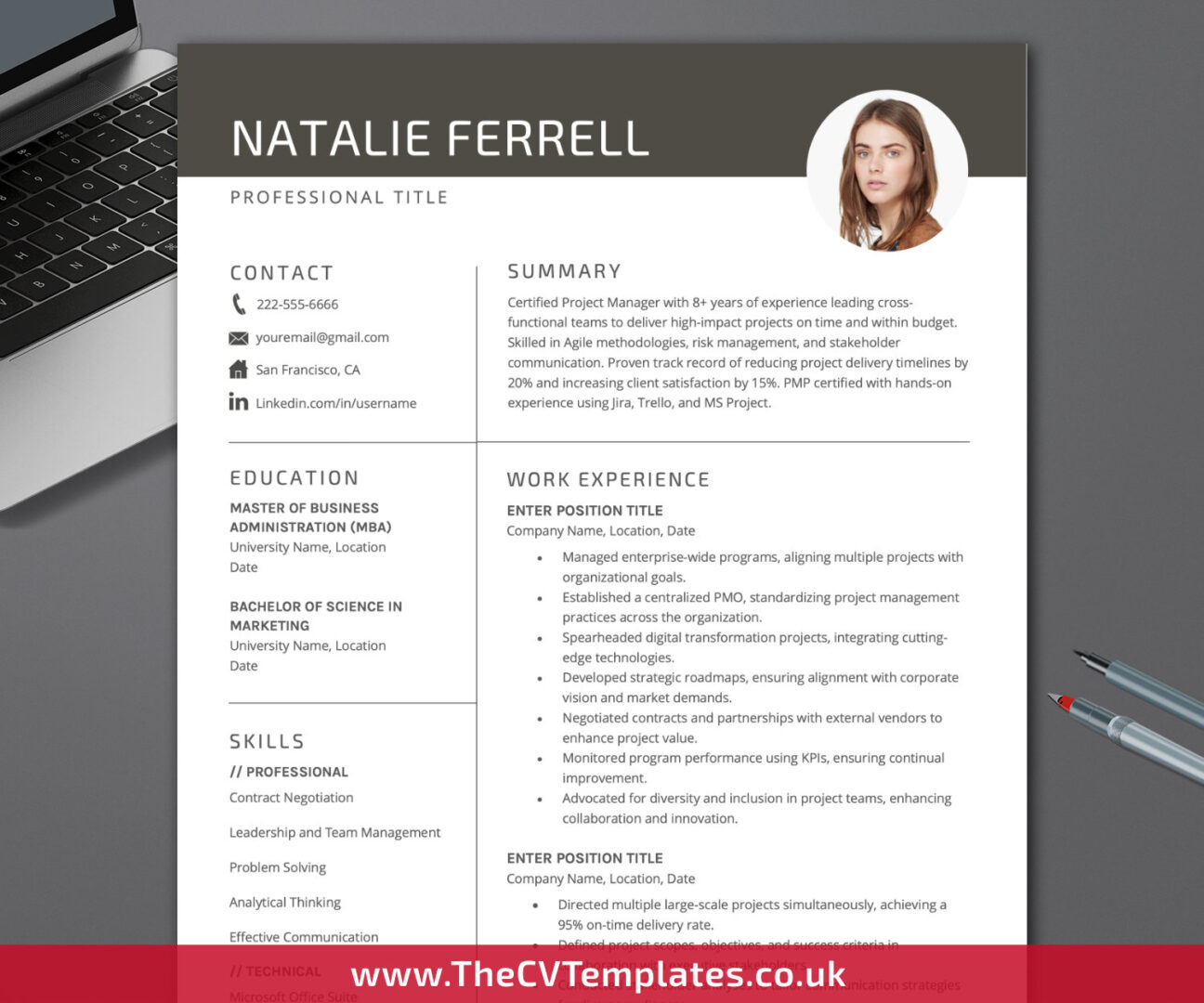 TheCVTemplates.co.uk – Professional and Simple CV Templates for More ...