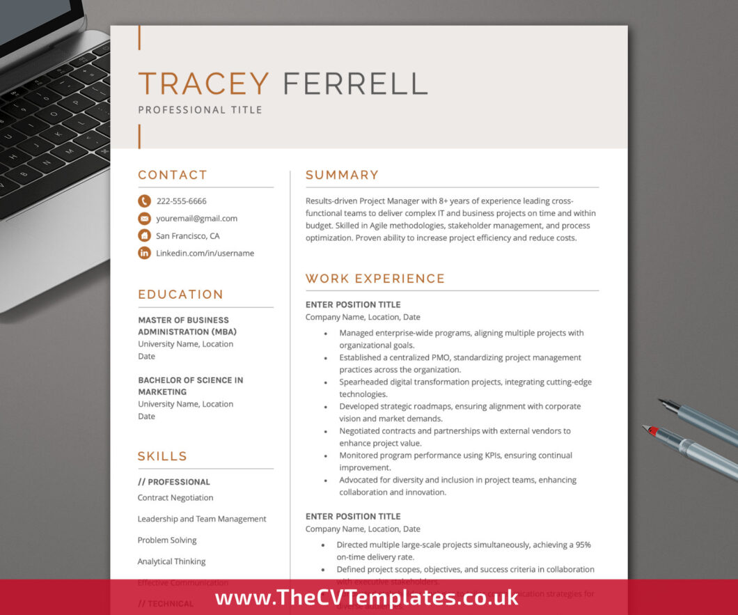 CV Templates UK – Page 2 – TheCVTemplates.co.uk